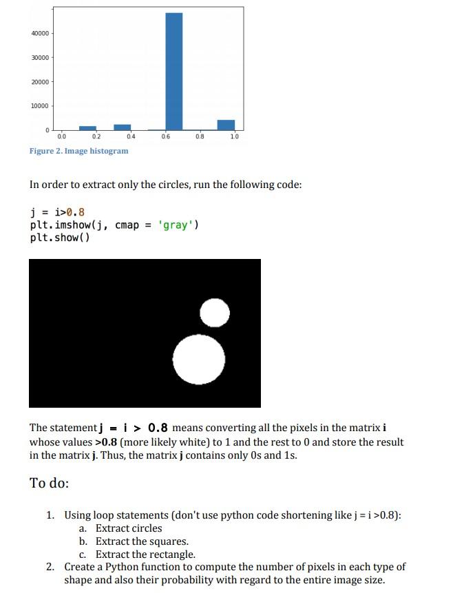 Solved Given the image (lab103.png) shown in Figure 1. It | Chegg.com