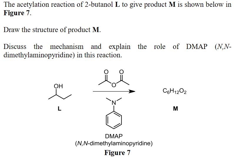 Solved The acetylation reaction of 2-butanol L to give | Chegg.com