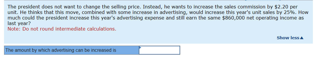 Solved Problem 2-23 (Algo) CVP Applications; Contribution | Chegg.com