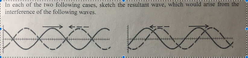 Solved In each of the two following cases, sketch the | Chegg.com