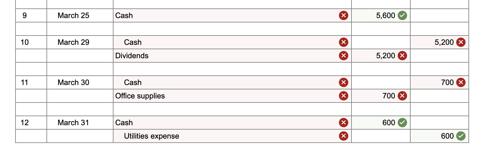 Solved Please help me fill out the journal entries with the | Chegg.com