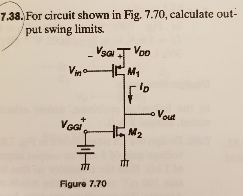 Solved 7.38.For circuit shown in Fig. 7.70, calculate out- | Chegg.com