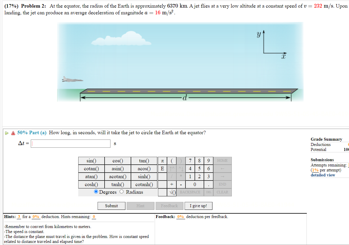 Solved (17\%) Problem 2: At the equator, the radius of the | Chegg.com