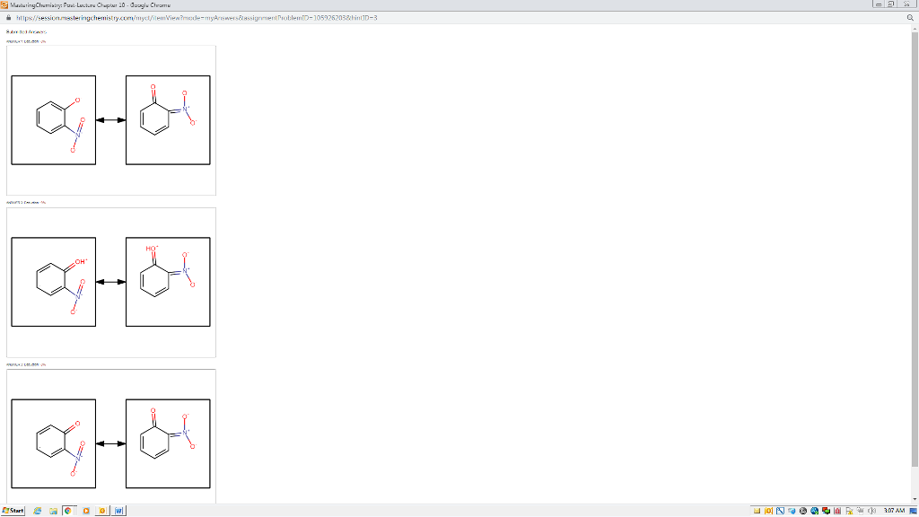 Solved For the following nitrophenol, draw the resonance | Chegg.com