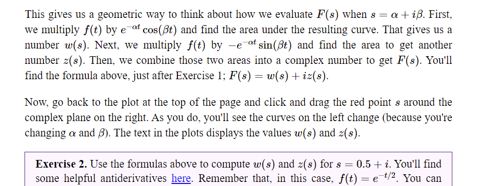 Solved This gives us a geometric way to think about how we | Chegg.com