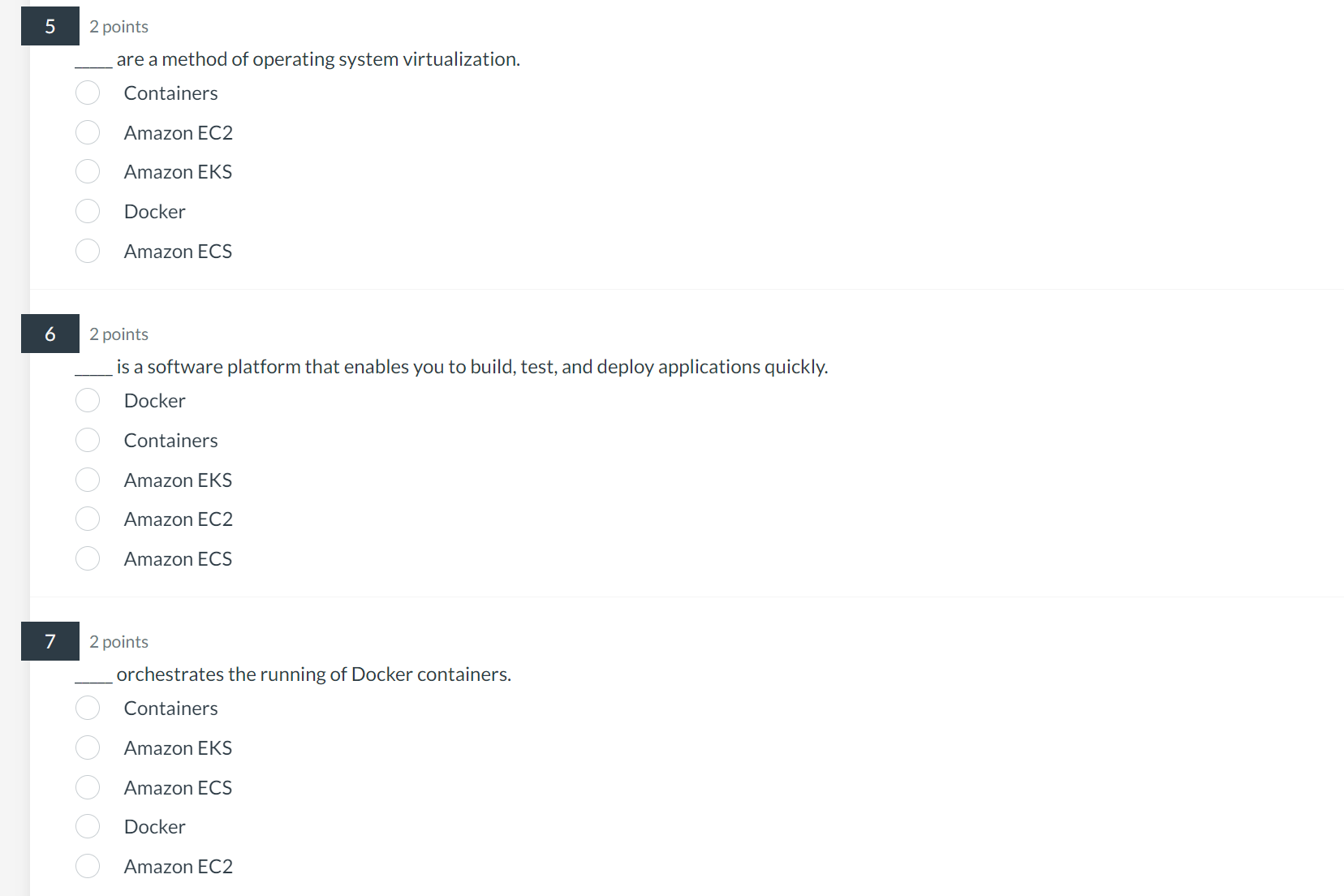 Solved 2 points are a method of operating system | Chegg.com