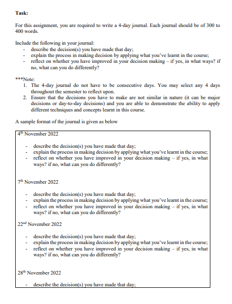 Solved Task: For this assignment, you are required to write | Chegg.com