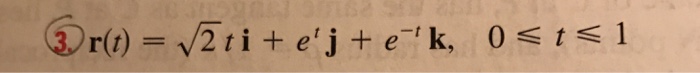 Solved Length of the curve (cal3) r(t) = Squareroot 2t i + | Chegg.com
