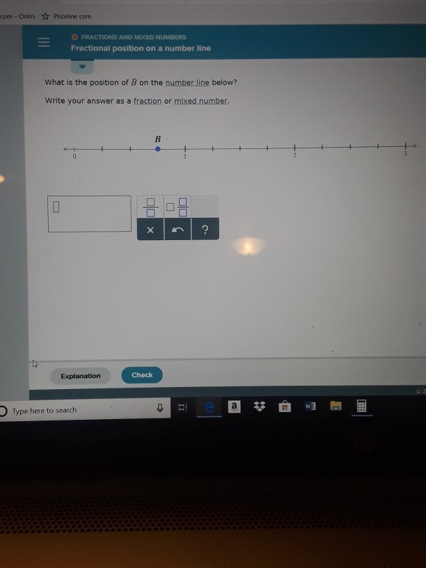 Solved com-Onlin ☆ Priceline com O FRACTIONS AND MIXED | Chegg.com