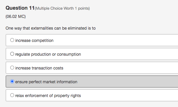 Solved Question 9 (Multiple Choice Worth 1 points) (02.03 | Chegg.com