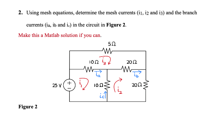 i1,i2 ﻿and i 3 ia, ib ﻿and ic | Chegg.com