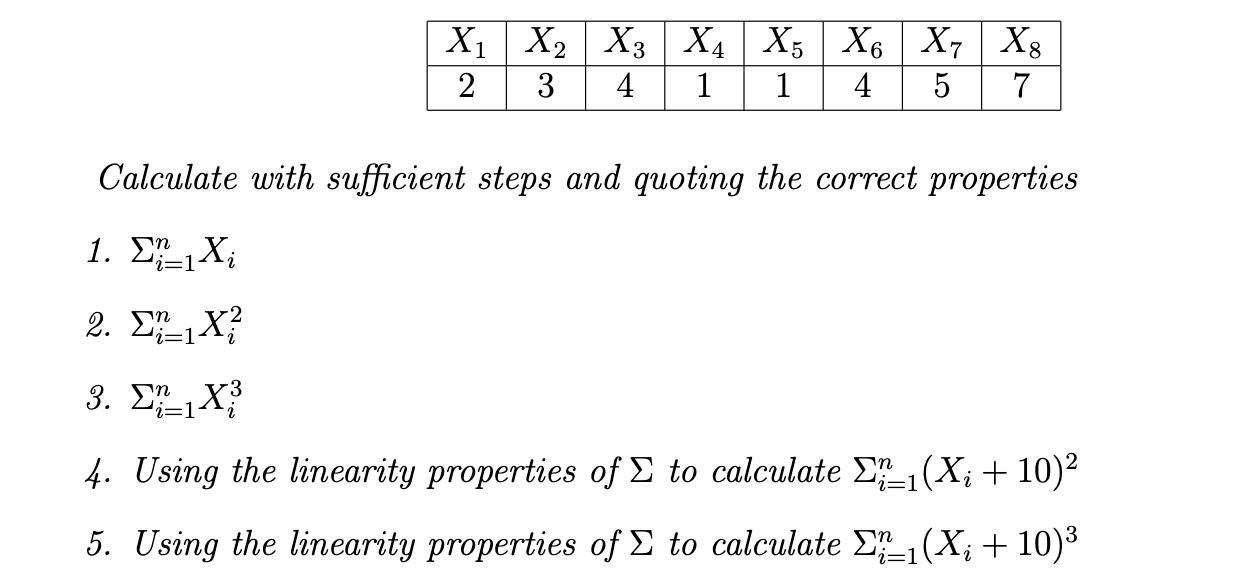 Solved Calculate with sufficient steps and quoting the | Chegg.com