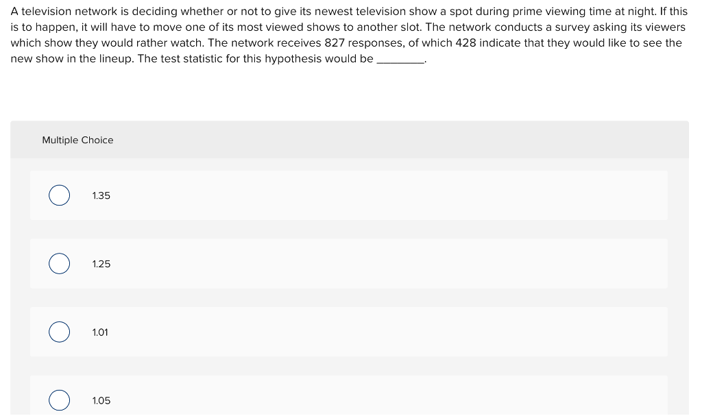 Solved A television network is deciding whether or not to | Chegg.com