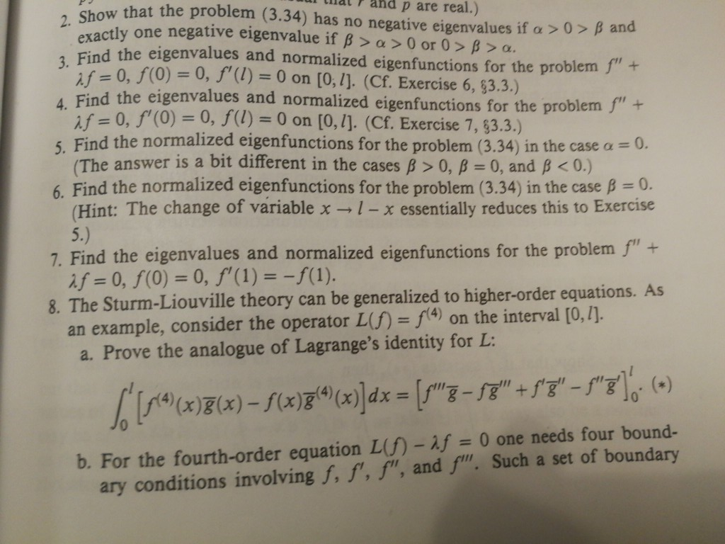 Solved show that the problem (3.34) has no negative | Chegg.com