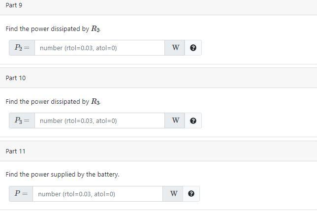 Solved Consider the circuit shown below. R } R2 R3 The | Chegg.com