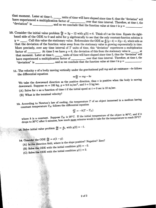 Solved Math 3F (Chang) [Mw] HW #2 Due Monday, Febeuary 4 1. | Chegg.com