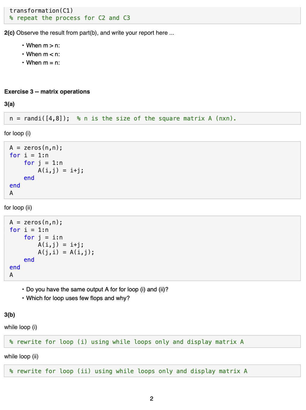 Solved clear \% Initialize the random number generator by | Chegg.com