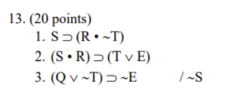 Solved Using all 8 rules of implication, all 10 rules of | Chegg.com