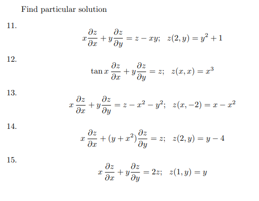 Solved To solve the first order inhomogeneous PDE | Chegg.com
