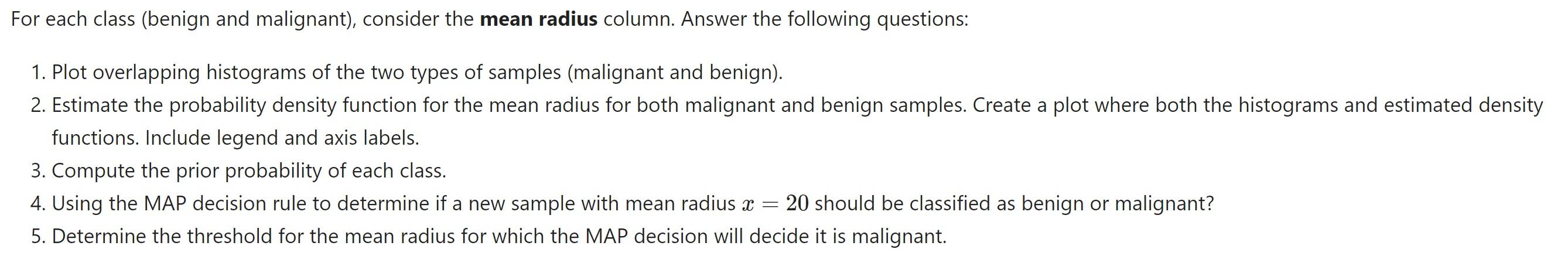 In this problem you will be working with the Breast | Chegg.com