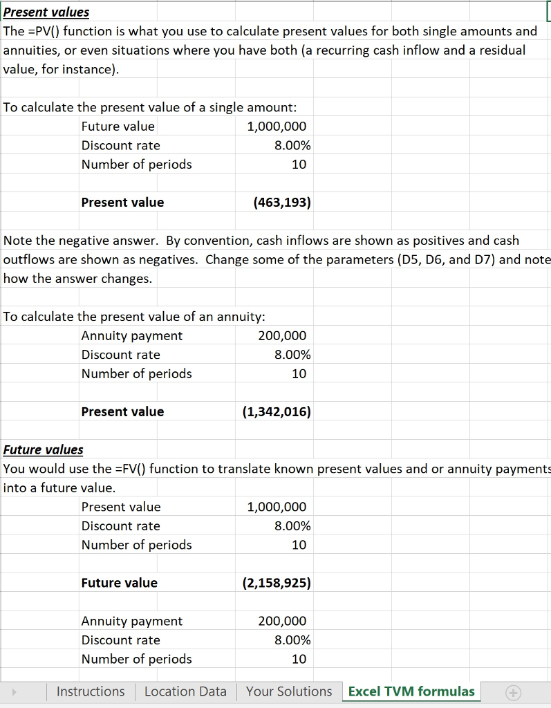 Solved Excel Project 2. You may use Excel and | Chegg.com
