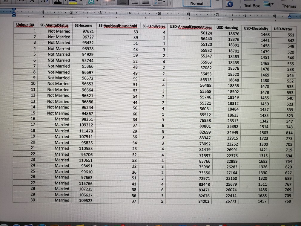 Assignment #1: Descriptive Statistics Data Analysis | Chegg.com Assignment #1: Descriptive Statistics Data Analysis | Chegg.com