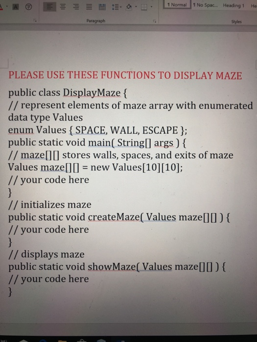 Solved Homework 1- Robot in Maze Upload your java file to | Chegg.com