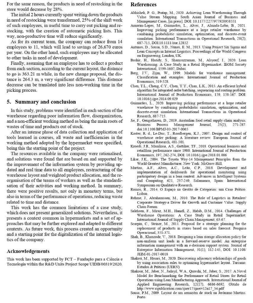 Solved Required Question:. Analyze the following statistics | Chegg.com