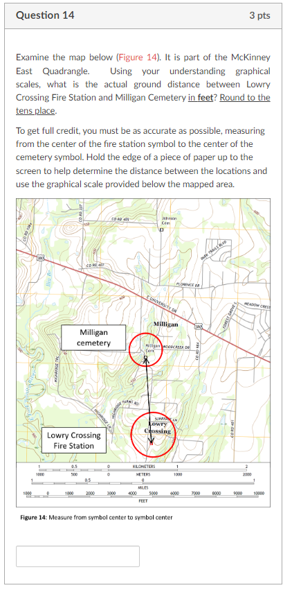 Solved Examine the map below (Figure 15). It is part of the | Chegg.com