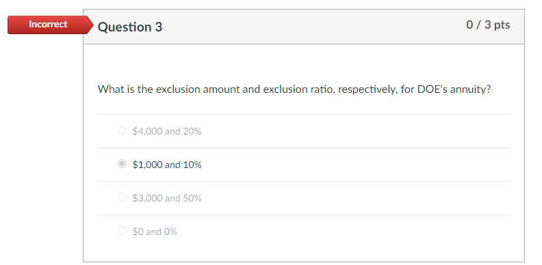 Solved Statement of FactsTaxpayer John Doe has the following | Chegg.com