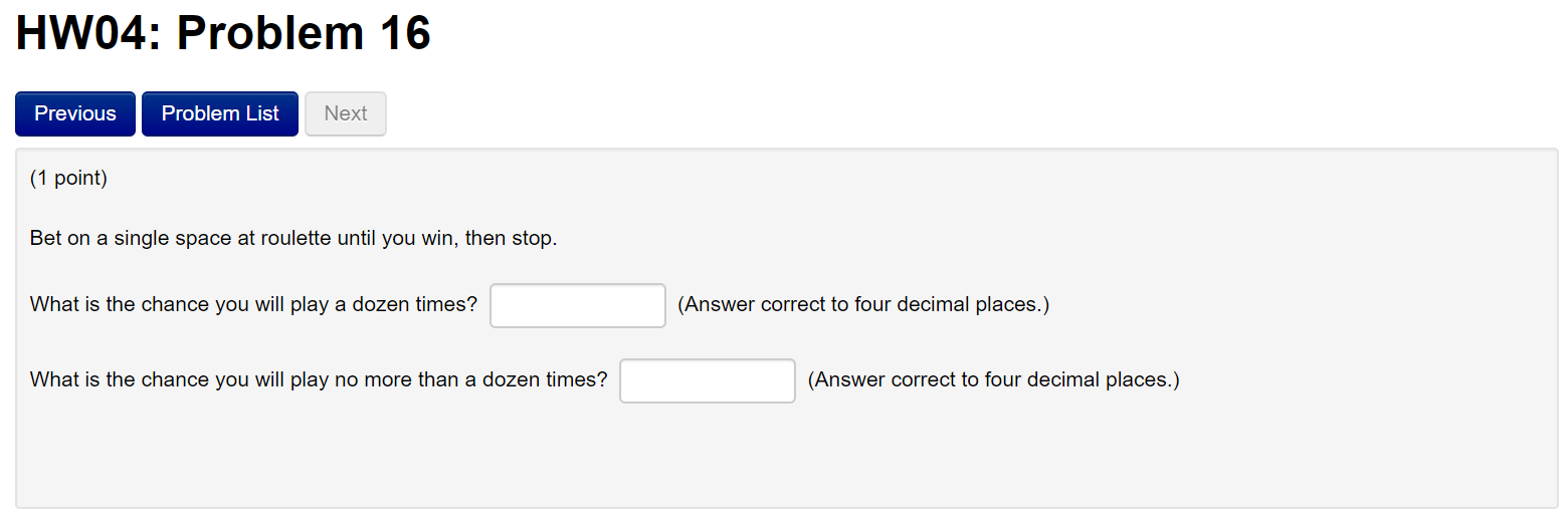 Solved HW04: Problem 16 Previous Problem List Next (1 point) | Chegg.com