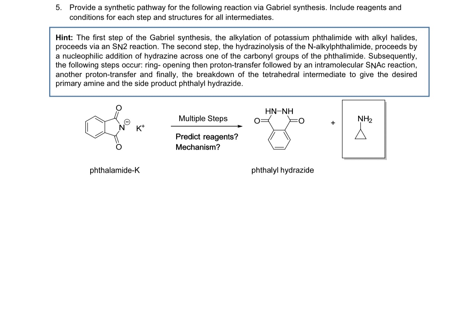 Solved 5. Provide a synthetic pathway for the following | Chegg.com