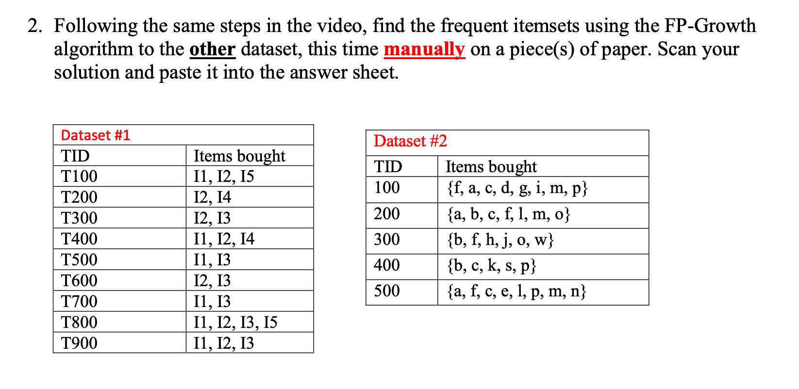 Solved Following the same steps in the video, find the | Chegg.com