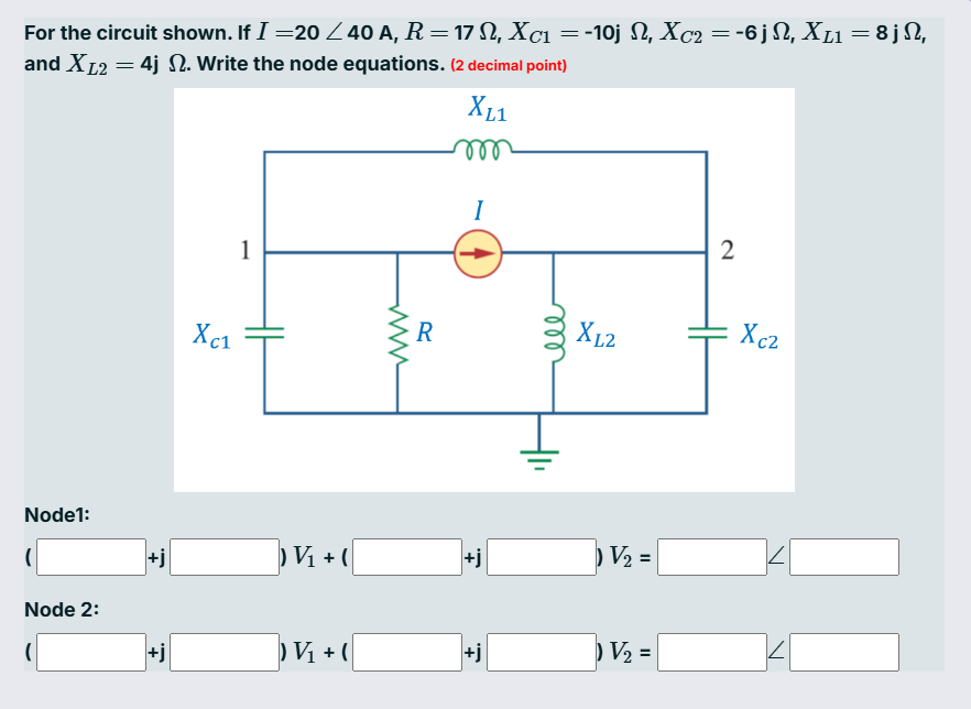 Solved For the circuit shown. | Chegg.com