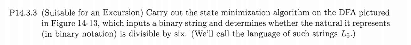 Carry Out The State Minimization Algorithm On The Dfa 0950