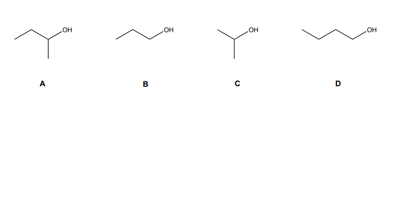 Solved Which alcohol is the best choice to use as a reagent | Chegg.com