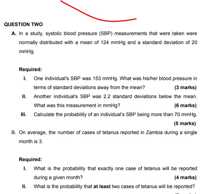 Solved Required: I. One individual's SBP was 153mmHg. What | Chegg.com