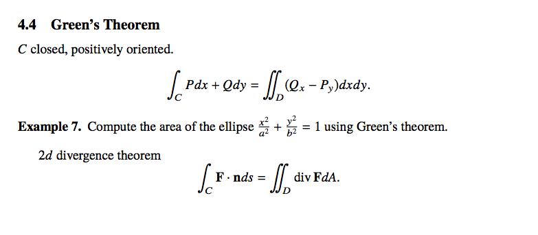 Solved 4.4 Green's Theorem C closed, positively oriented. | Chegg.com