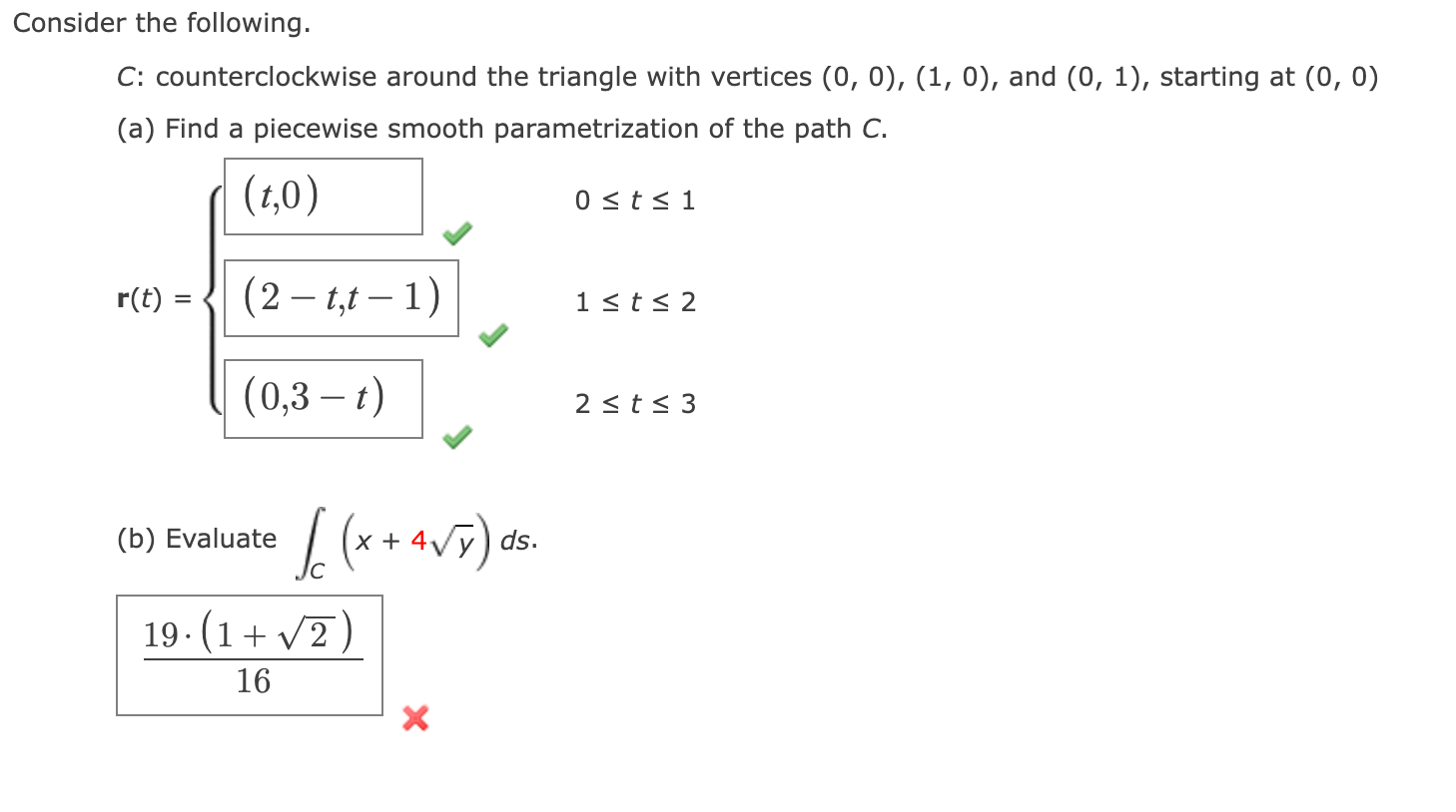 Solved Consider the following. C: counterclockwise around | Chegg.com