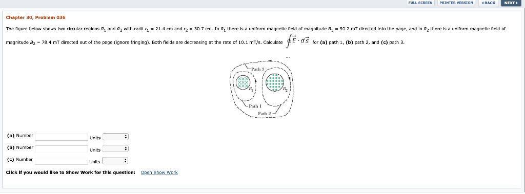 Solved FULL SCREEN PRINTER VERSION 4 BACK NEXT Chapter 30, | Chegg.com