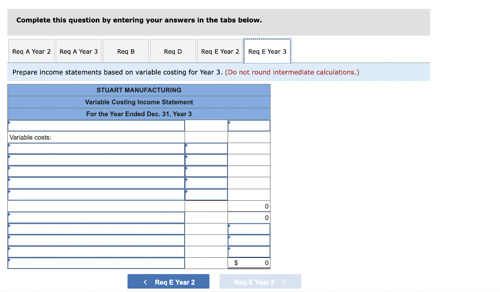 Solved Problem 11-25A (Algo) Absorption and variable costing | Chegg.com