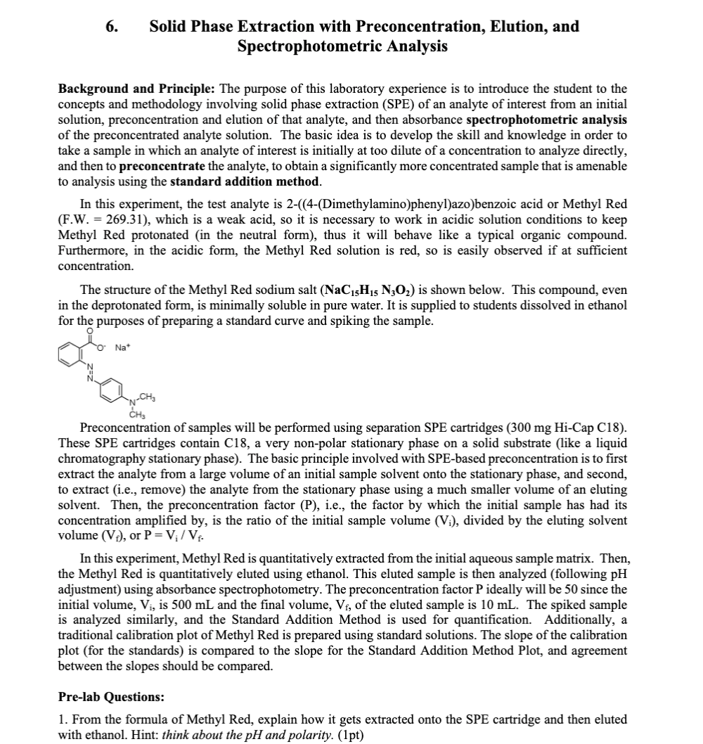 Solved Question: From the formula of Methyl Red, explain how | Chegg.com