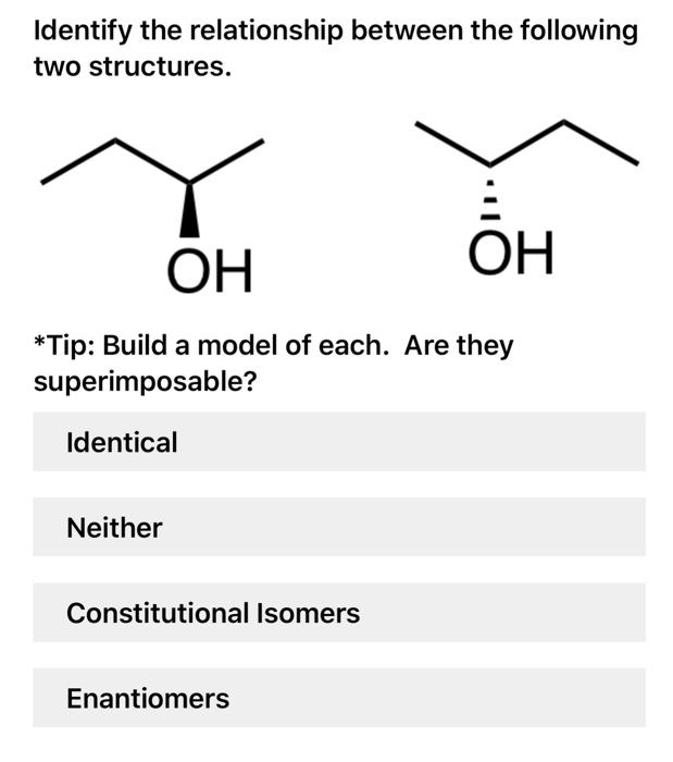 Solved ldentify the relationship between the following two | Chegg.com