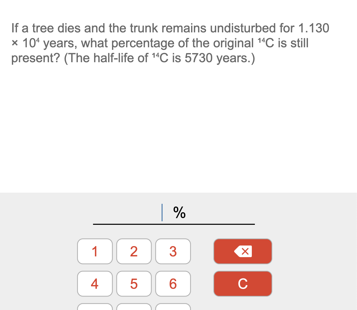 Solved If a tree dies and the trunk remains undisturbed for | Chegg.com