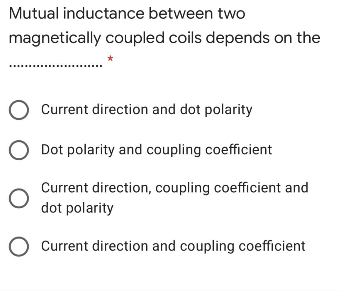 Solved Mutual inductance between two magnetically coupled | Chegg.com