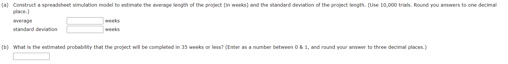 Solved for example, the duration of activity B can be either | Chegg.com
