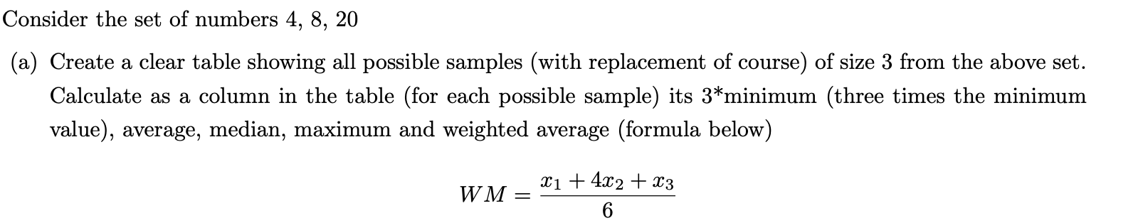Solved (b)Create a discrete probability distribution for | Chegg.com