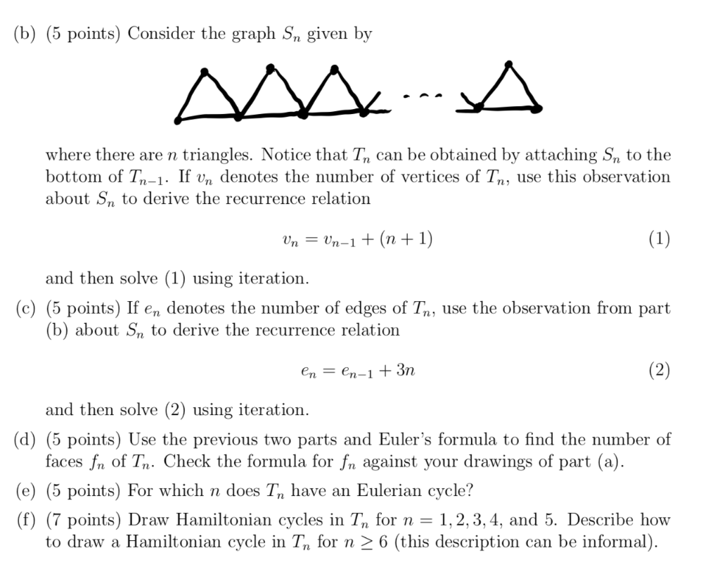 Solved Let n be a positive integer, and consider the graph | Chegg.com