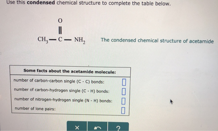 Solved Use this condensed chemical structure to complete the | Chegg.com Solved Use this condensed chemical structure to complete the | Chegg.com