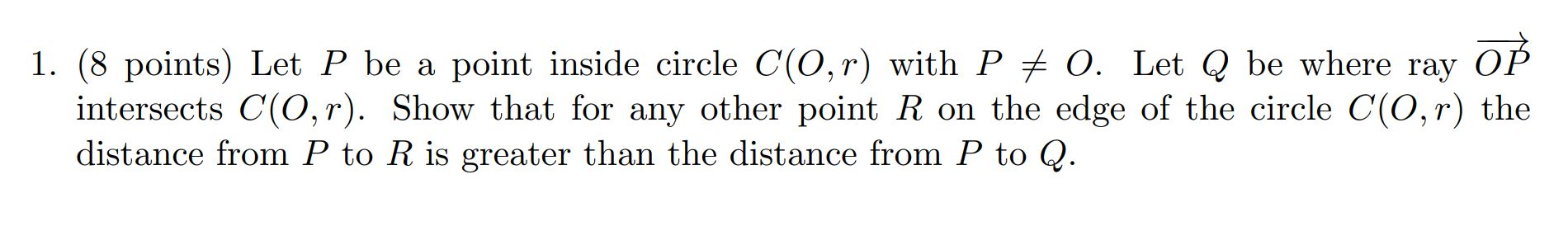 Solved For each question you must: include a diagram, show | Chegg.com